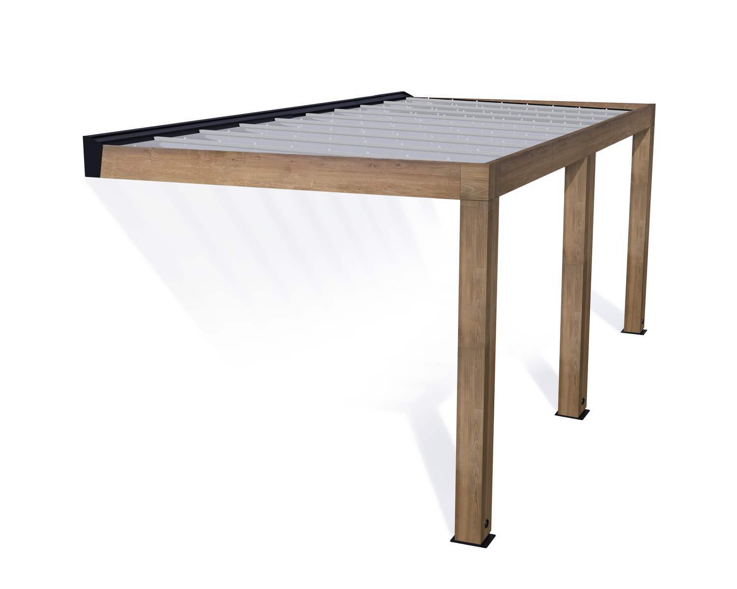 Helsinki 10 ft. x 20 ft. Patio Cover Kit - Canopia