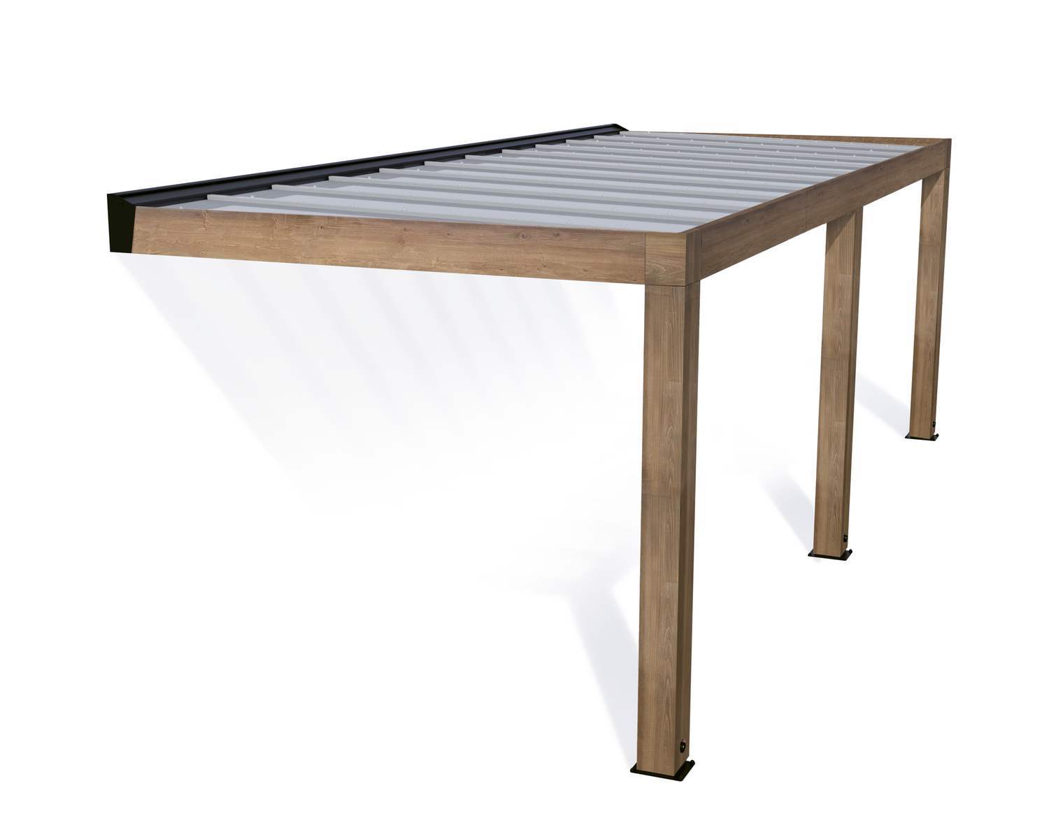 Helsinki 10 ft. x 24 ft. Patio Cover Kit - Canopia