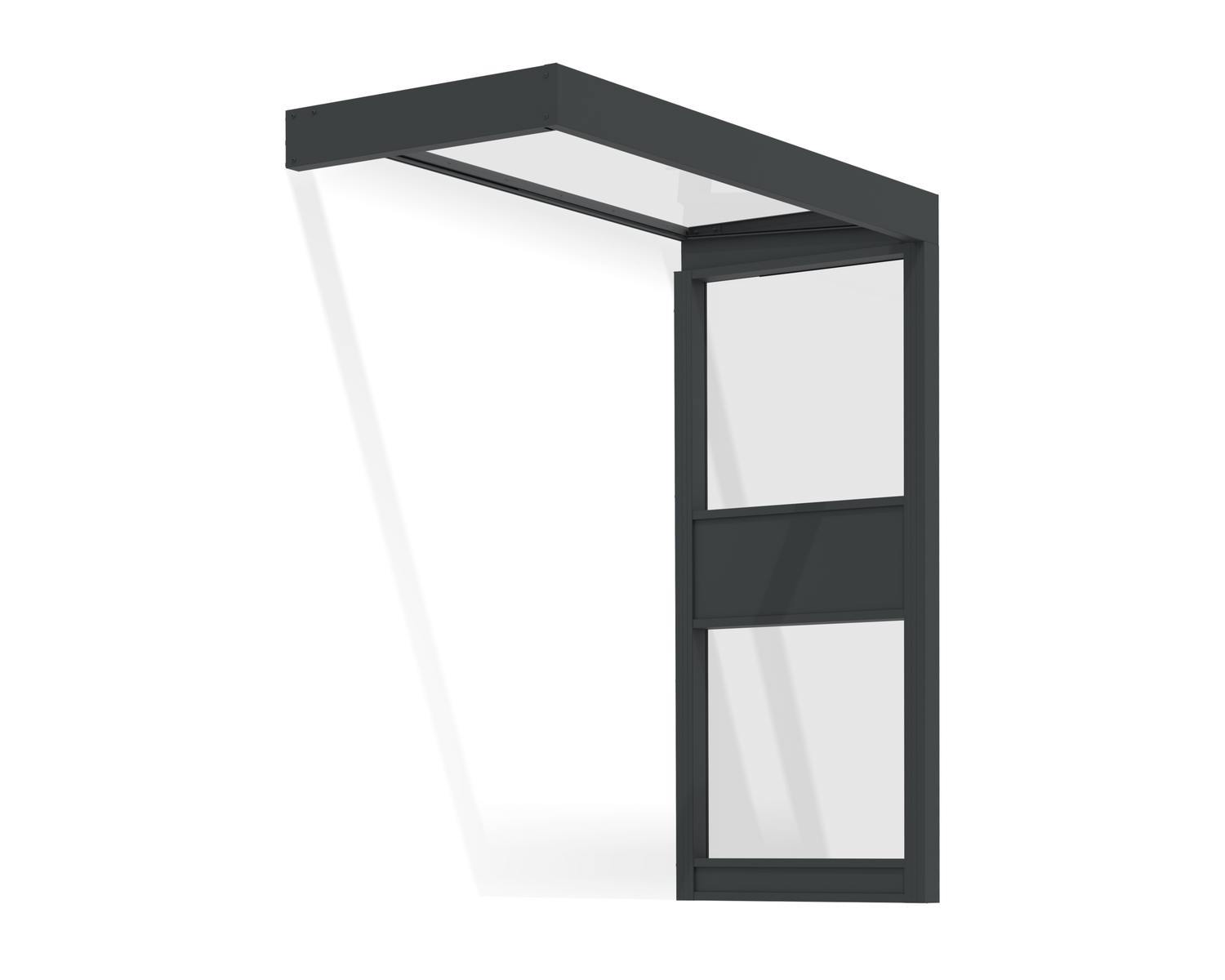 Door Awning Kit Sophia 3ft x 7ft Side Wall | Canopia by Palram